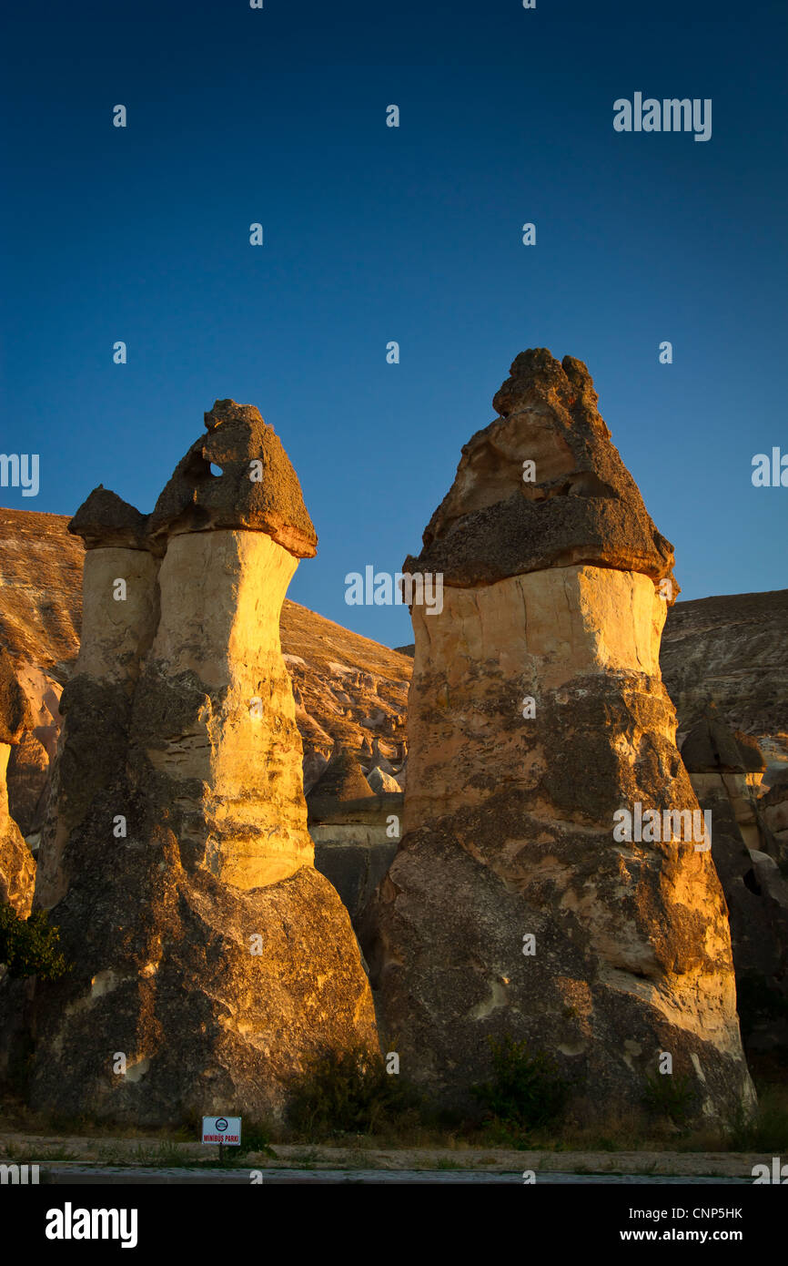 Fairy chimneys. Pasa Bagi. Cappadocia, Turkey Stock Photo - Alamy