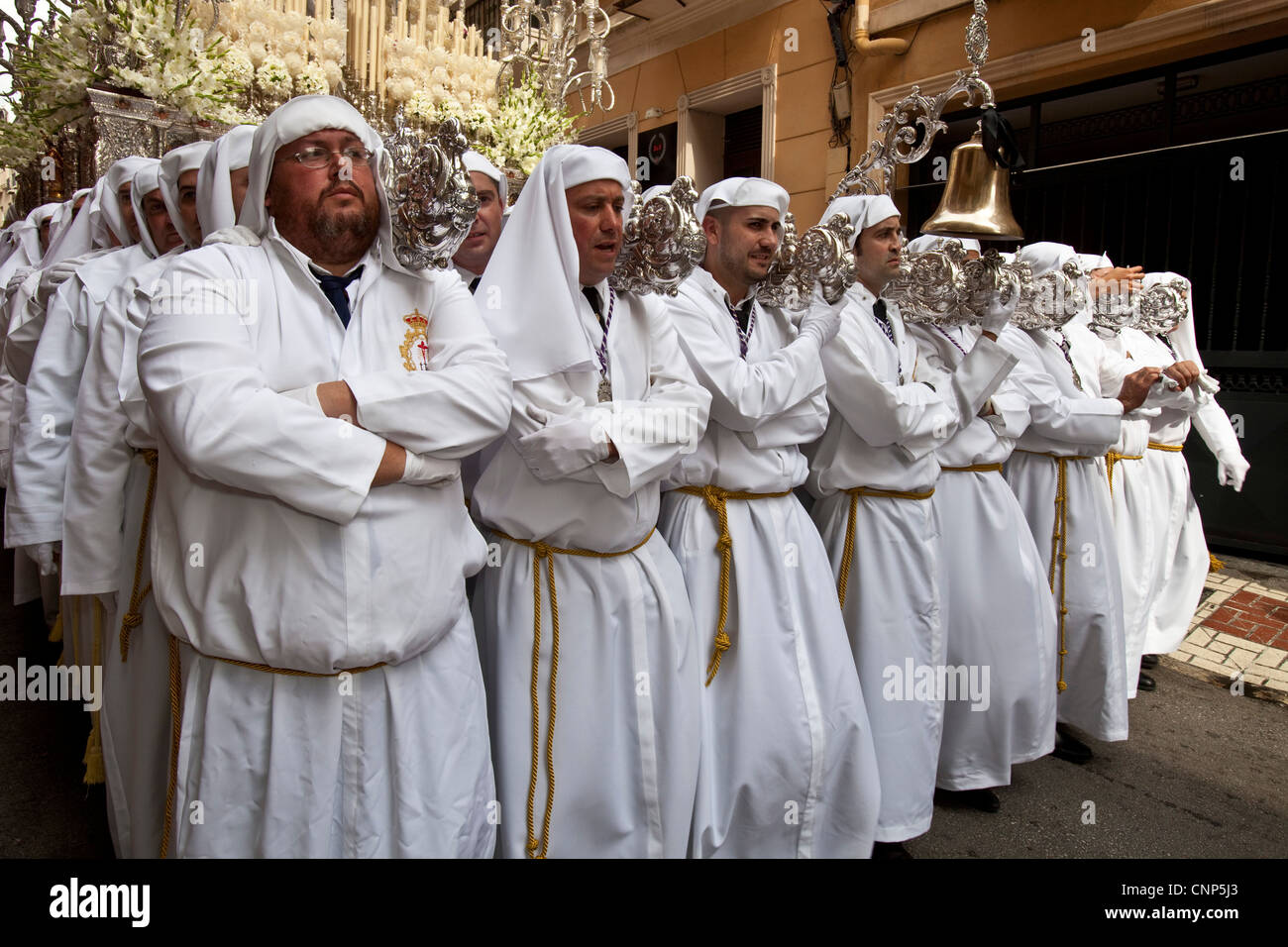 Semana Santa (Holy Week) Malaga, Andalusia, Spain Stock Photo - Alamy