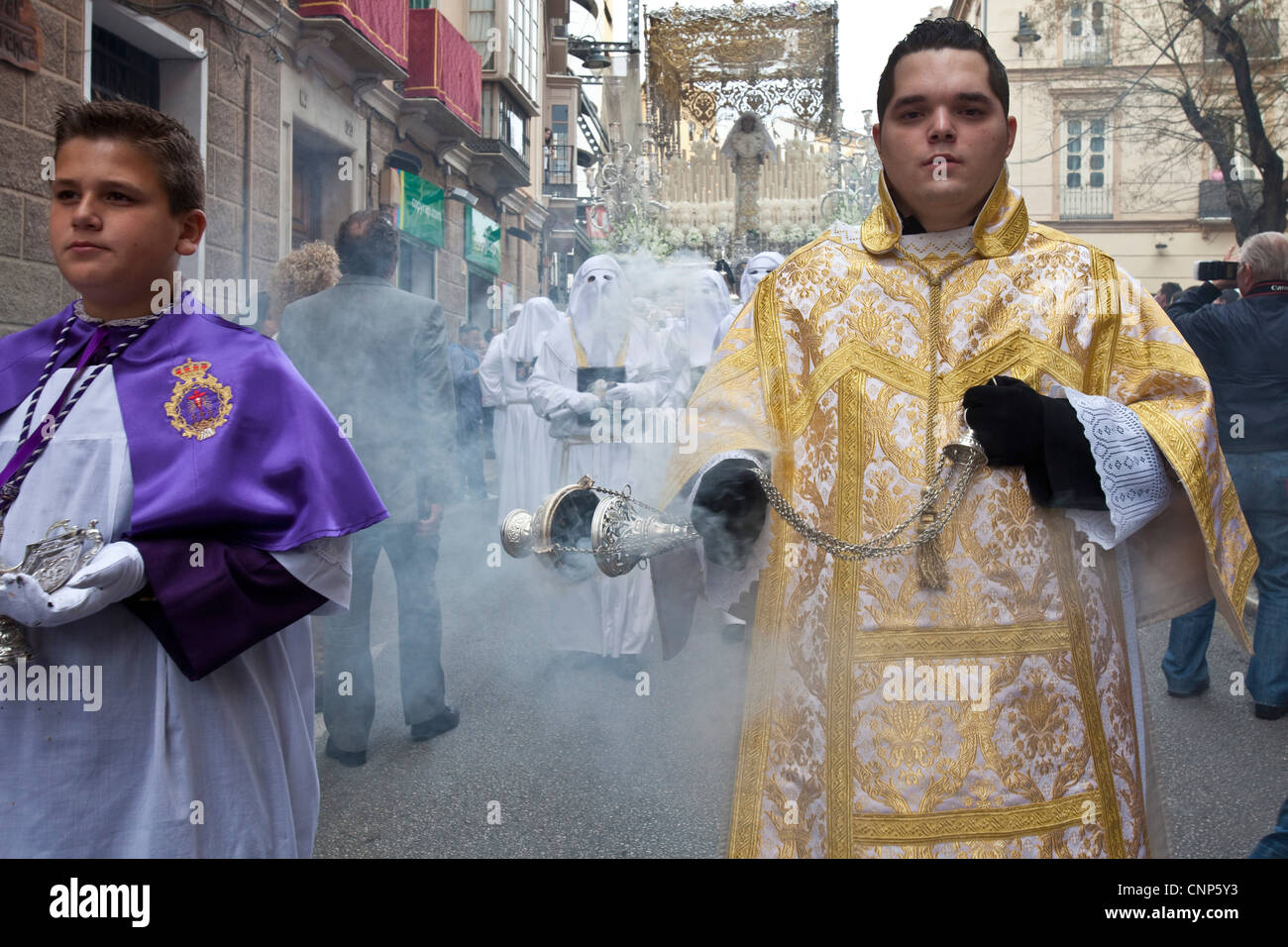 Religion tradition incense holy week hi-res stock photography and ...