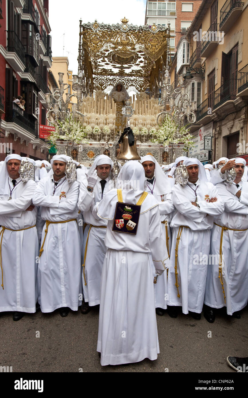 Semana Santa (Holy Week) Malaga, Andalusia, Spain Stock Photo - Alamy