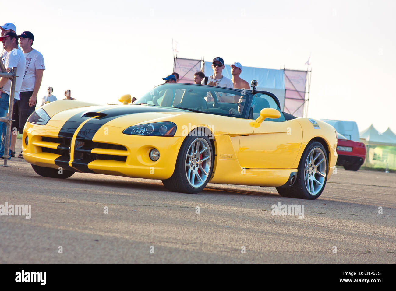 Luxury car racing DODGE VIPER Stock Photo - Alamy