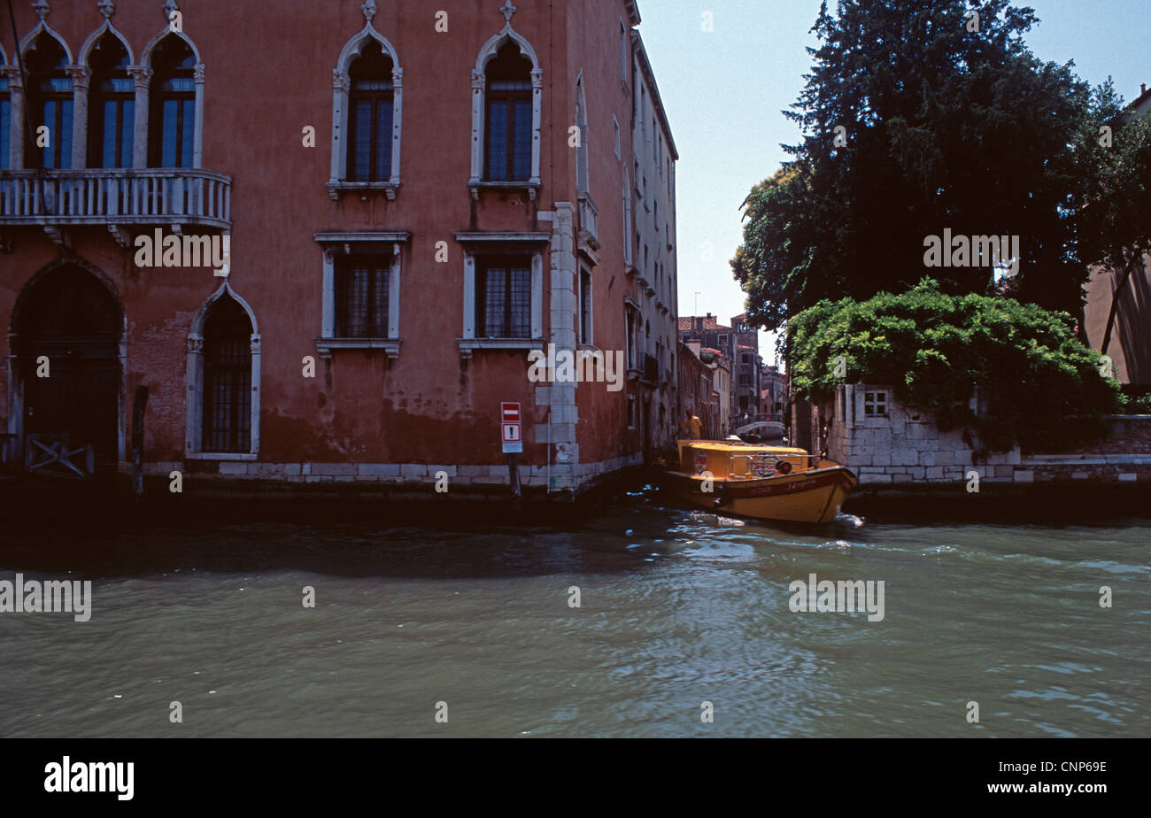 Venice utility boat hi-res stock photography and images - Alamy