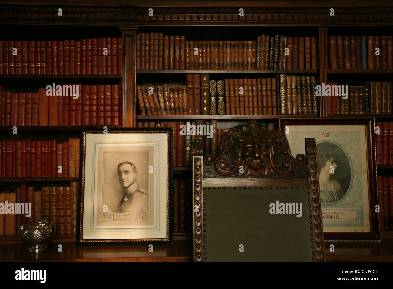 Portraits of King Alexander I of Yugoslavia in the Royal Library of the ...