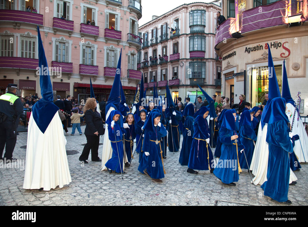 Semana Santa (Holy Week) Malaga, Andalusia, Spain Stock Photo - Alamy
