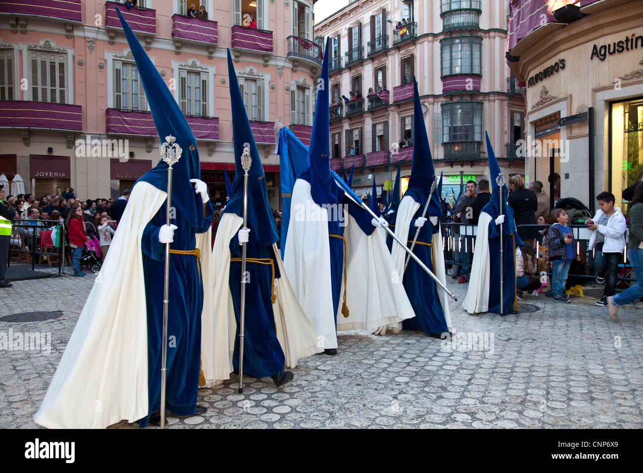 Semana Santa (Holy Week) Malaga, Andalusia, Spain Stock Photo - Alamy