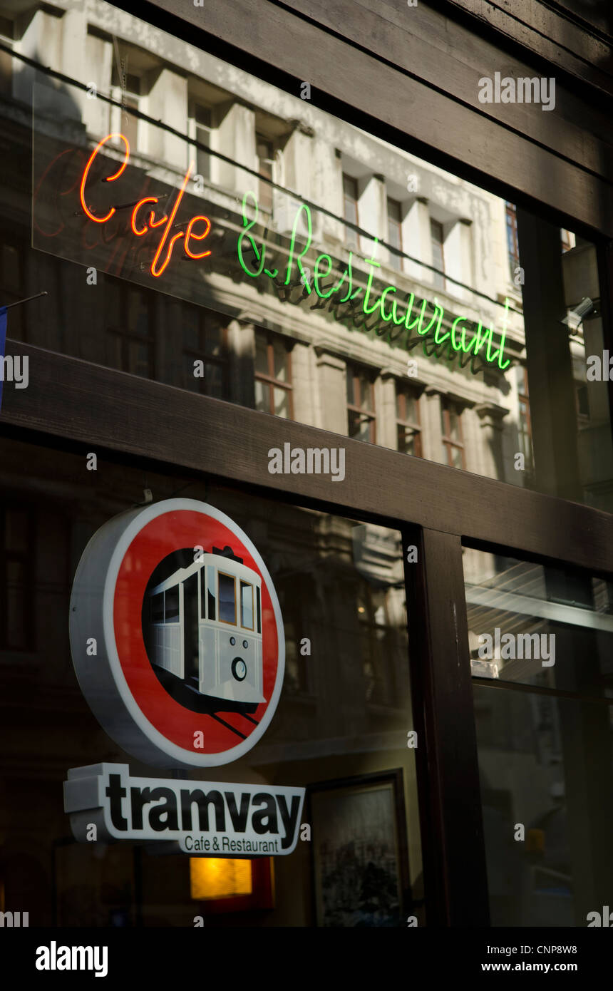 Tramvay Cafe Istanbul Stock Photo - Alamy