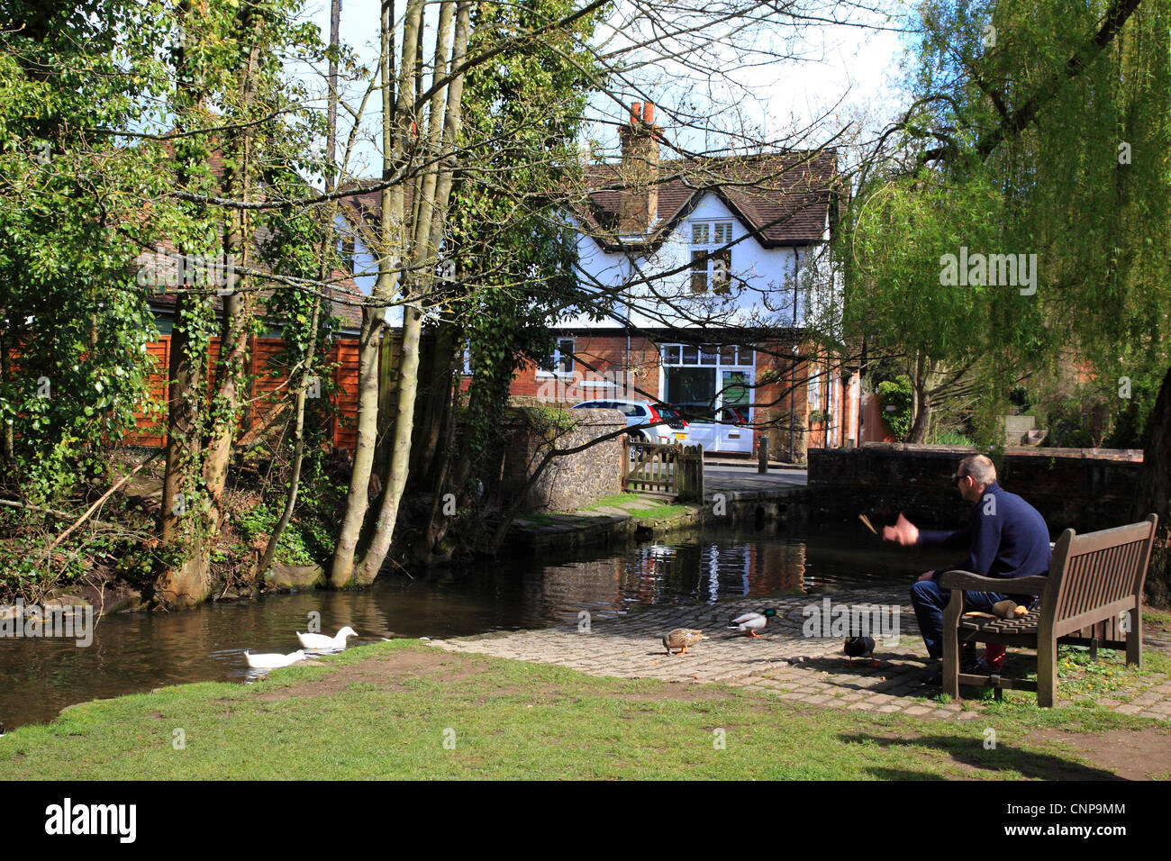 Shere, Surrey Hills, Surrey, England Stock Photo - Alamy