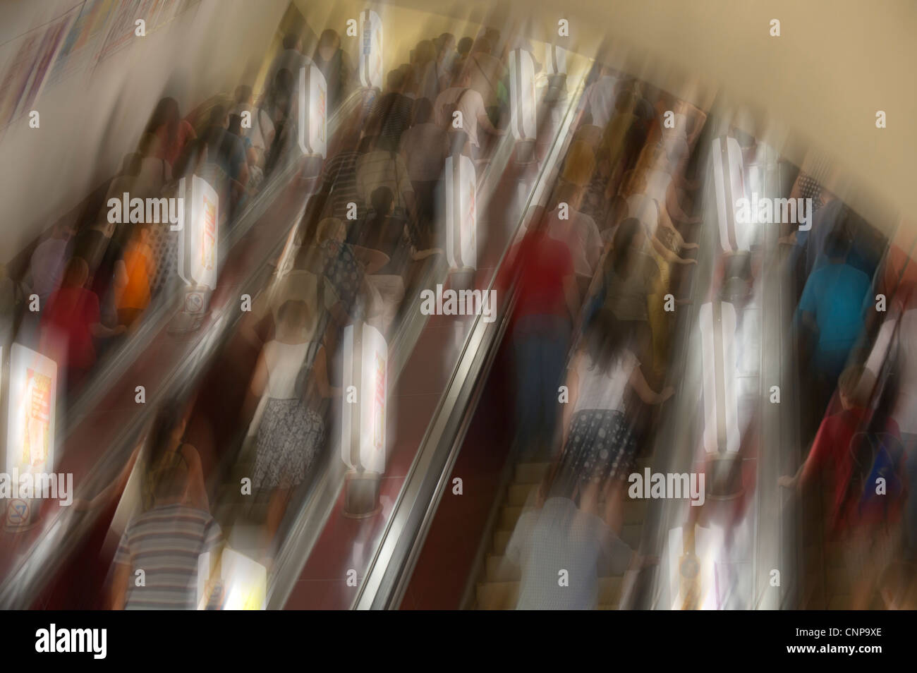 Rush Hour, Metro, Kiev, Ukraine, Europe Stock Photo - Alamy
