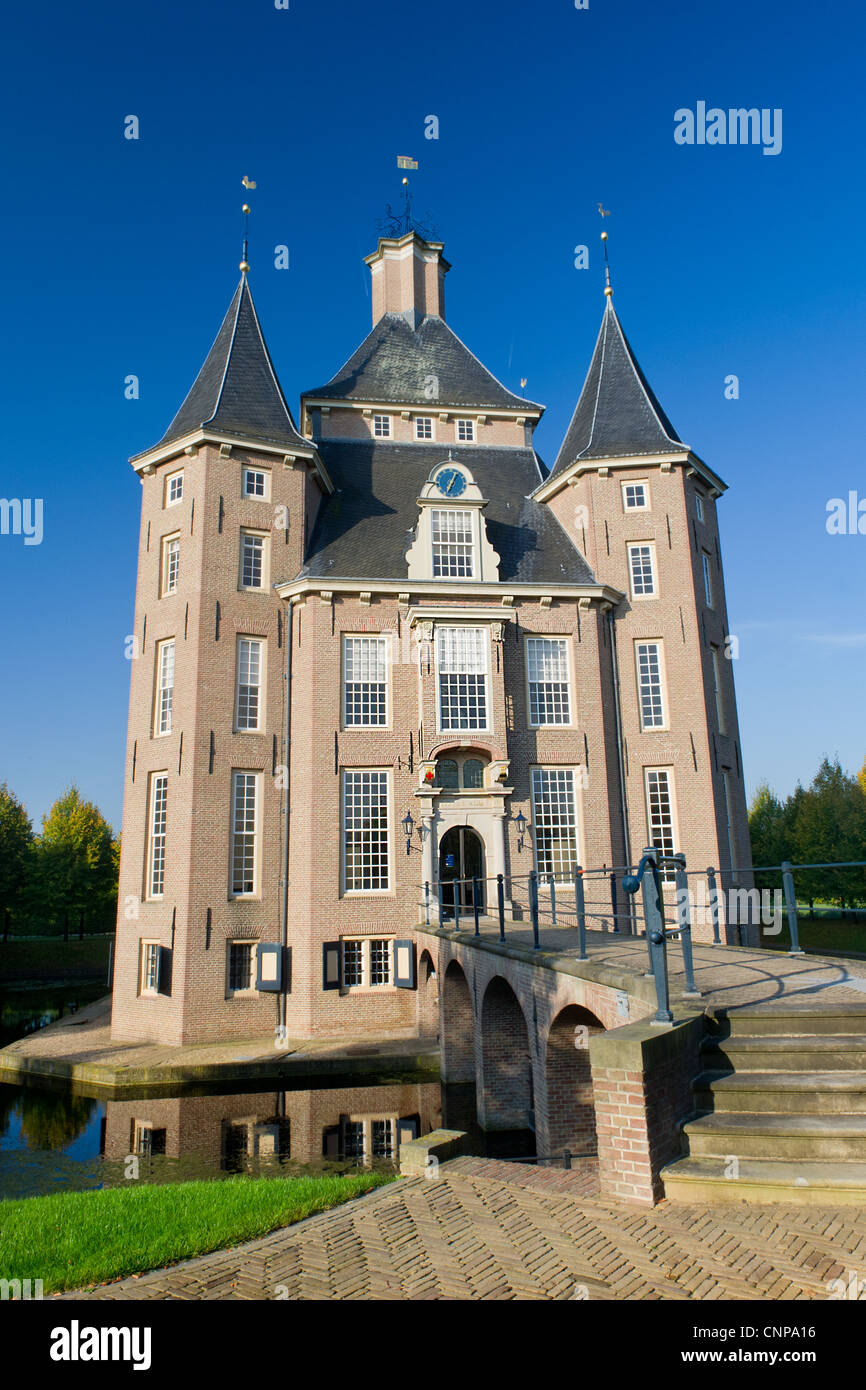 Dutch castle with towers and stairs Stock Photo - Alamy