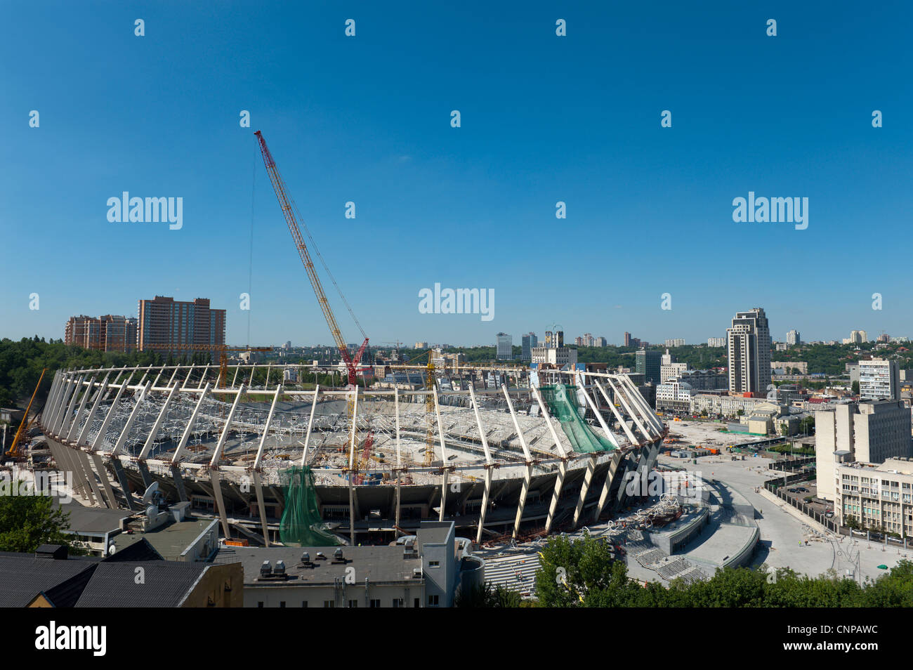 New stadium under construction hi-res stock photography and images - Alamy