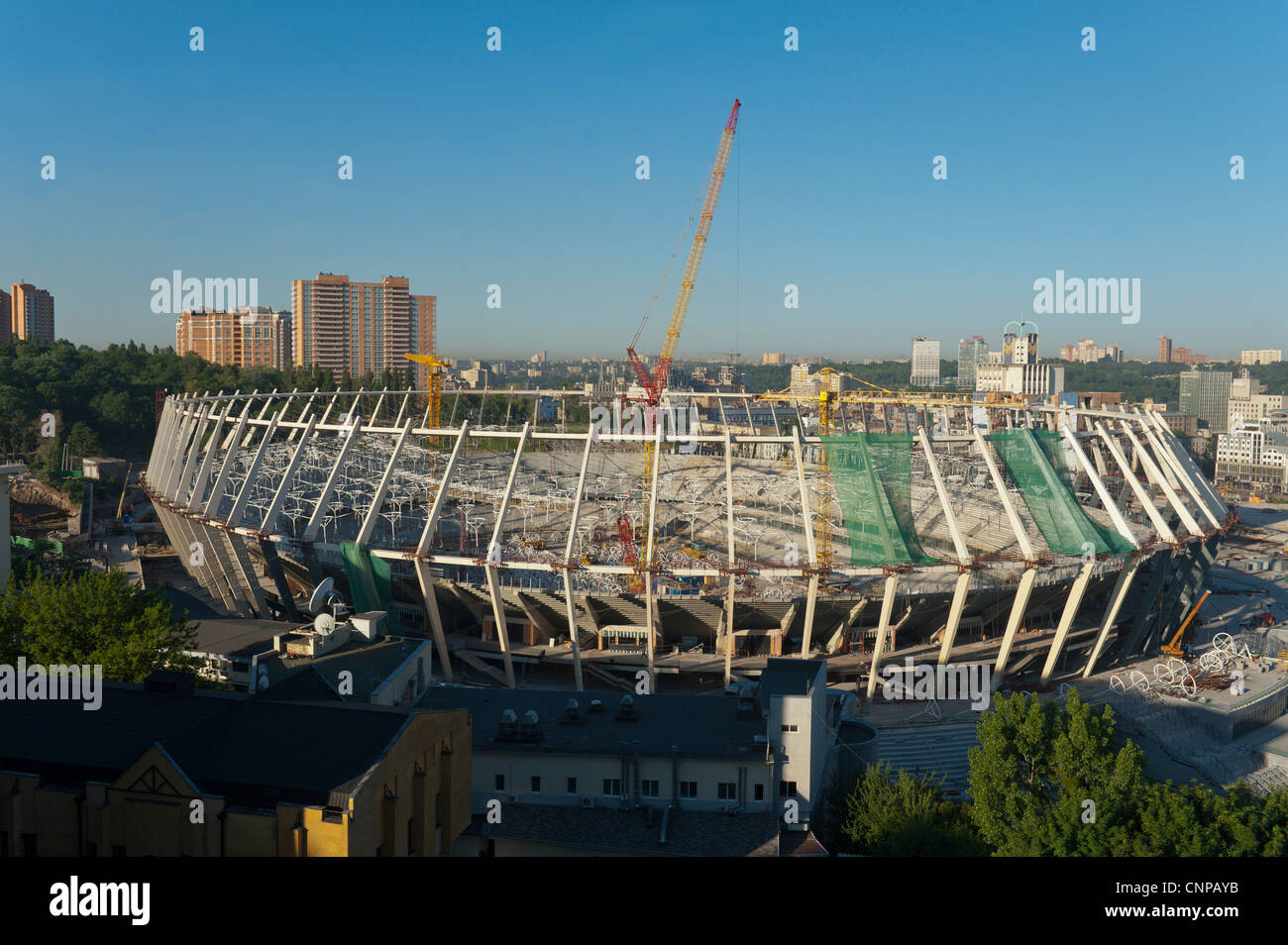 New stadium under construction hi-res stock photography and images - Alamy