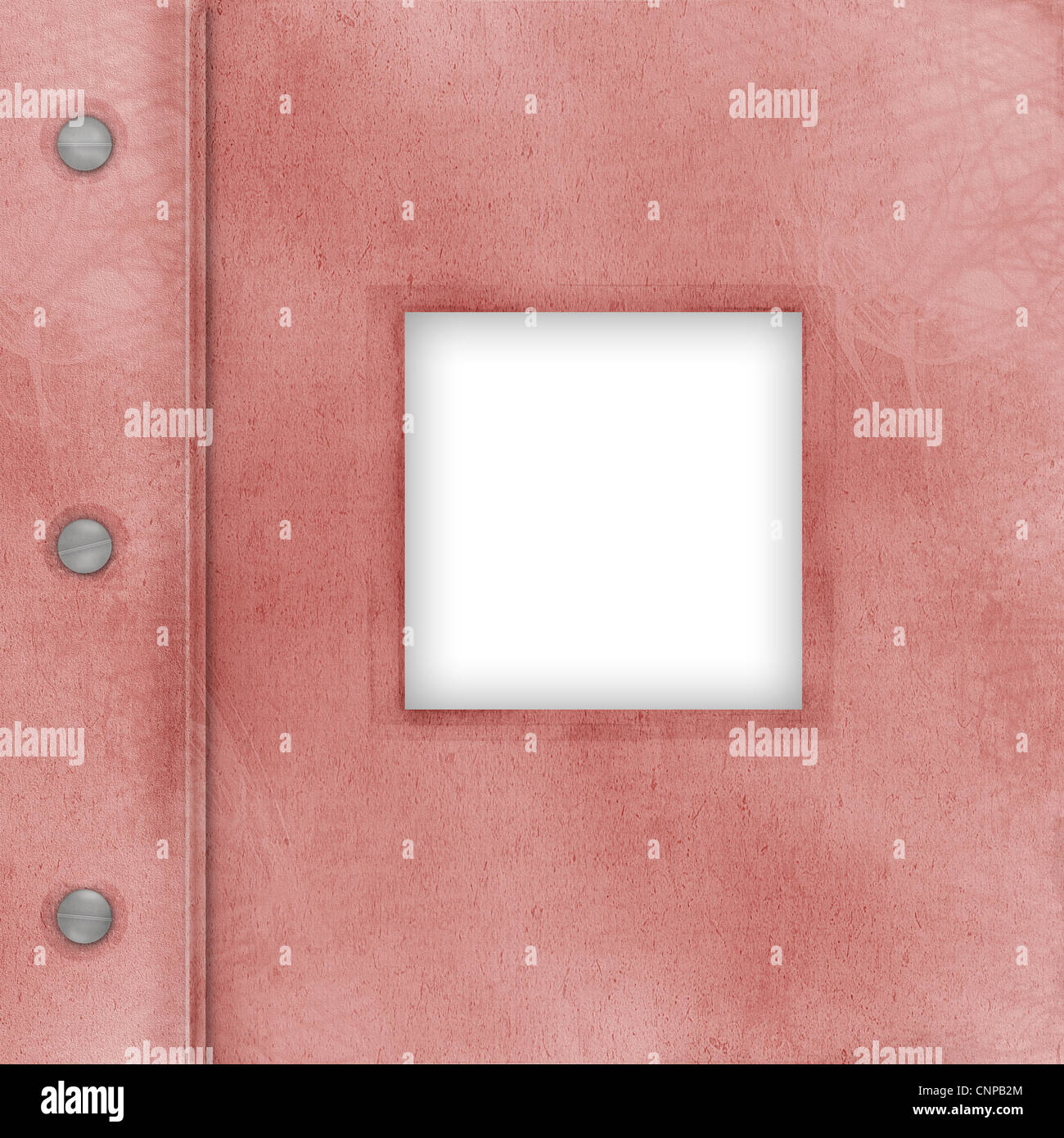 Cover Of Pink album with frame for photo Stock Photo - Alamy
