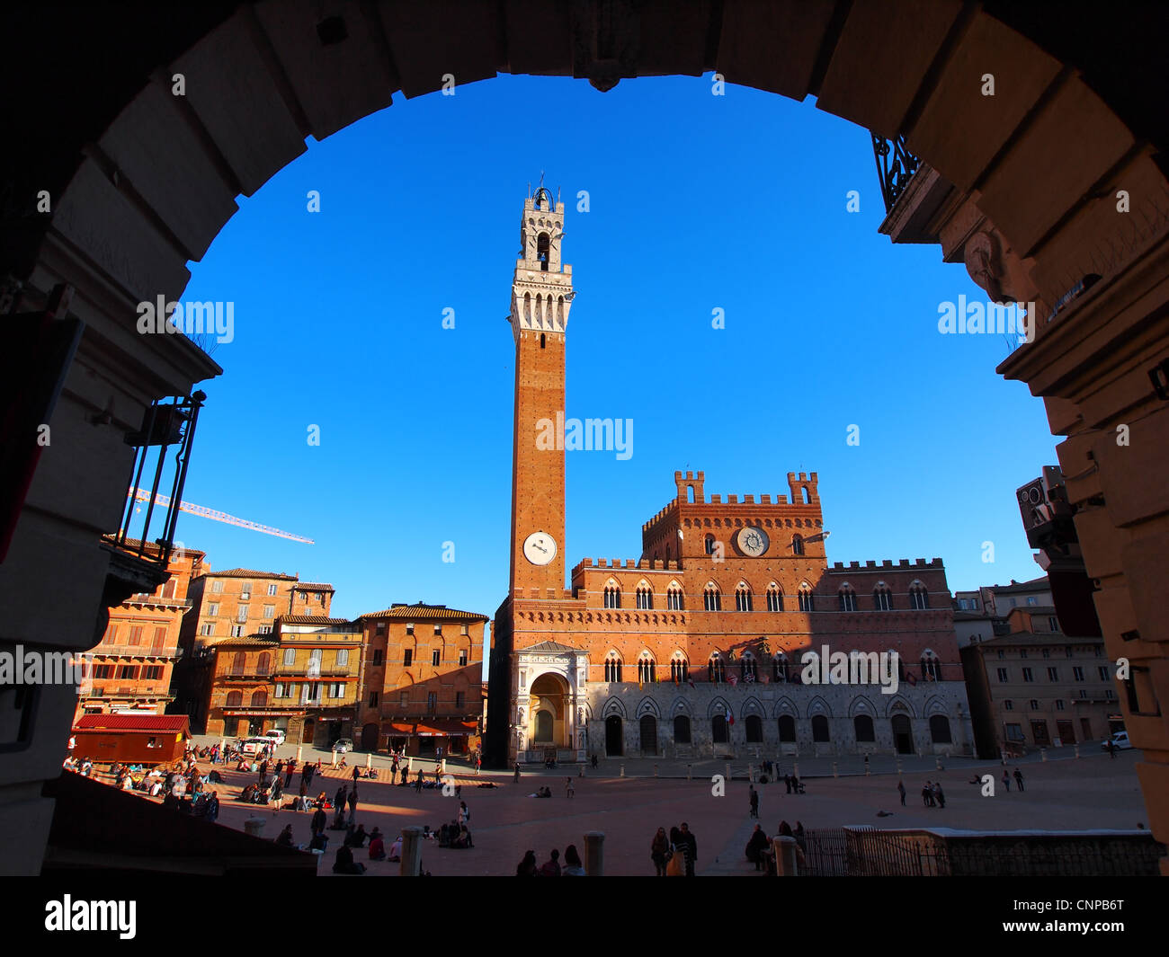Siena field square hi-res stock photography and images - Alamy