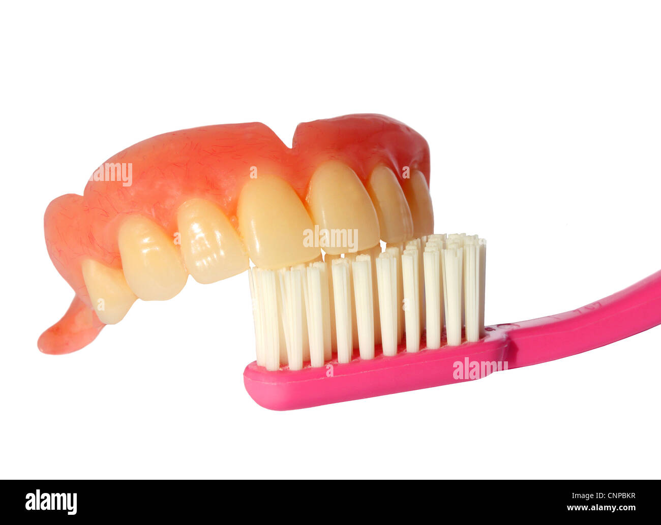 Fake plastic funny teeth hi-res stock photography and images - Alamy