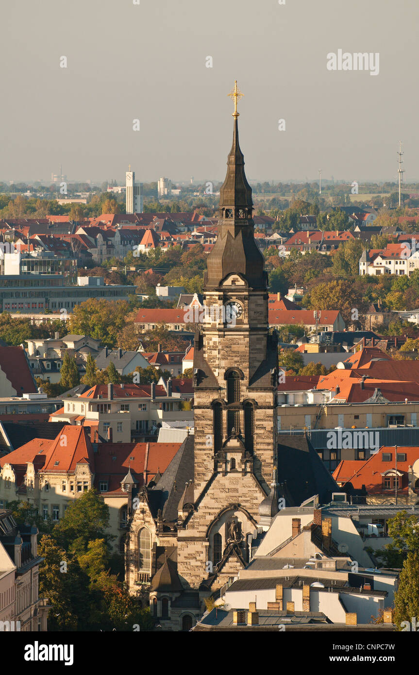 Skyline of saint michaels church (Michaeliskirche) Germany Stock Photo ...