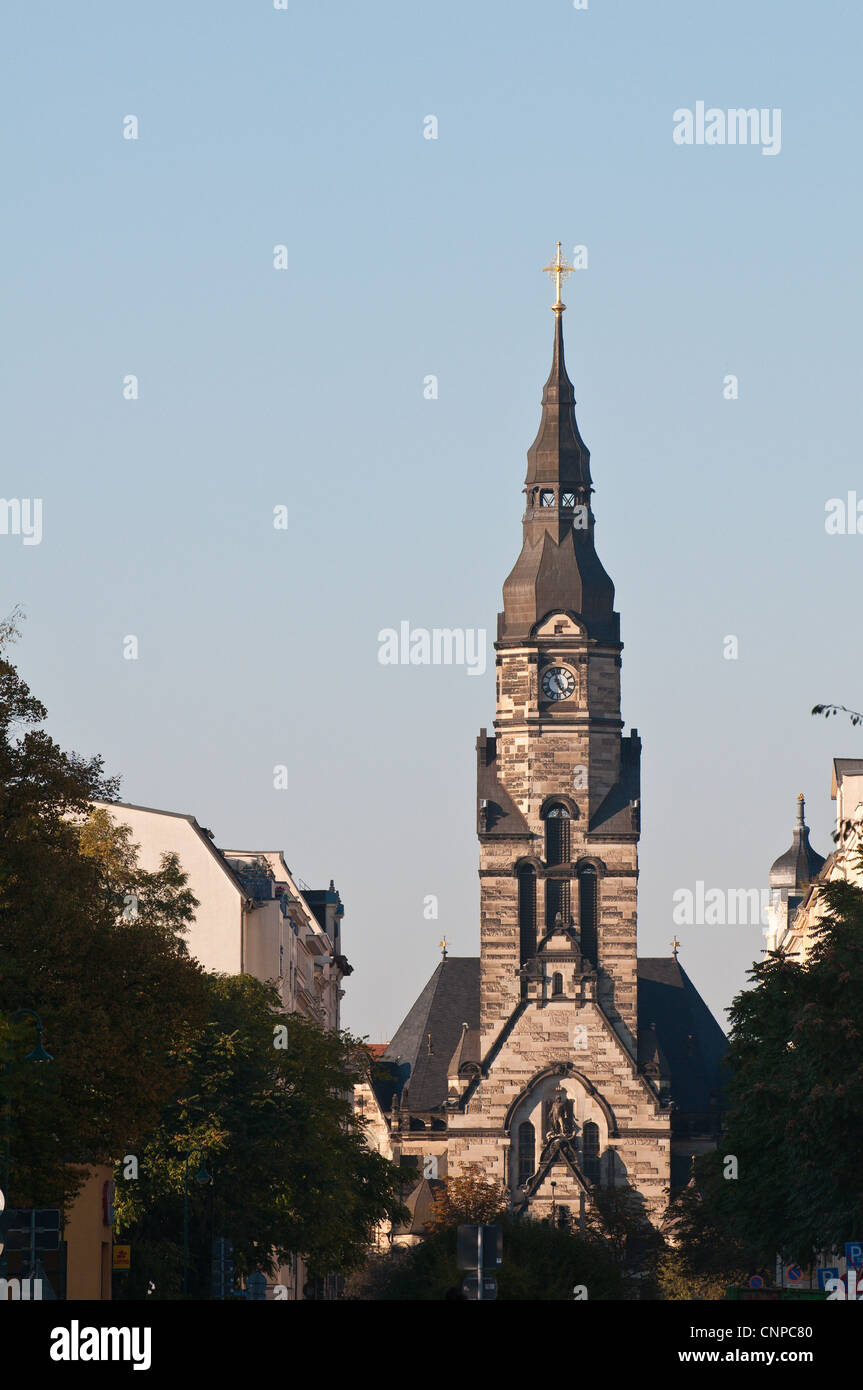 Skyline of saint michaels church (Michaeliskirche) Germany Stock Photo ...