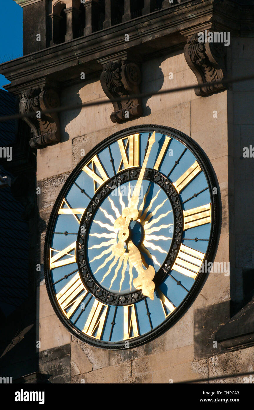 Clock tower spire steeple hi-res stock photography and images - Alamy