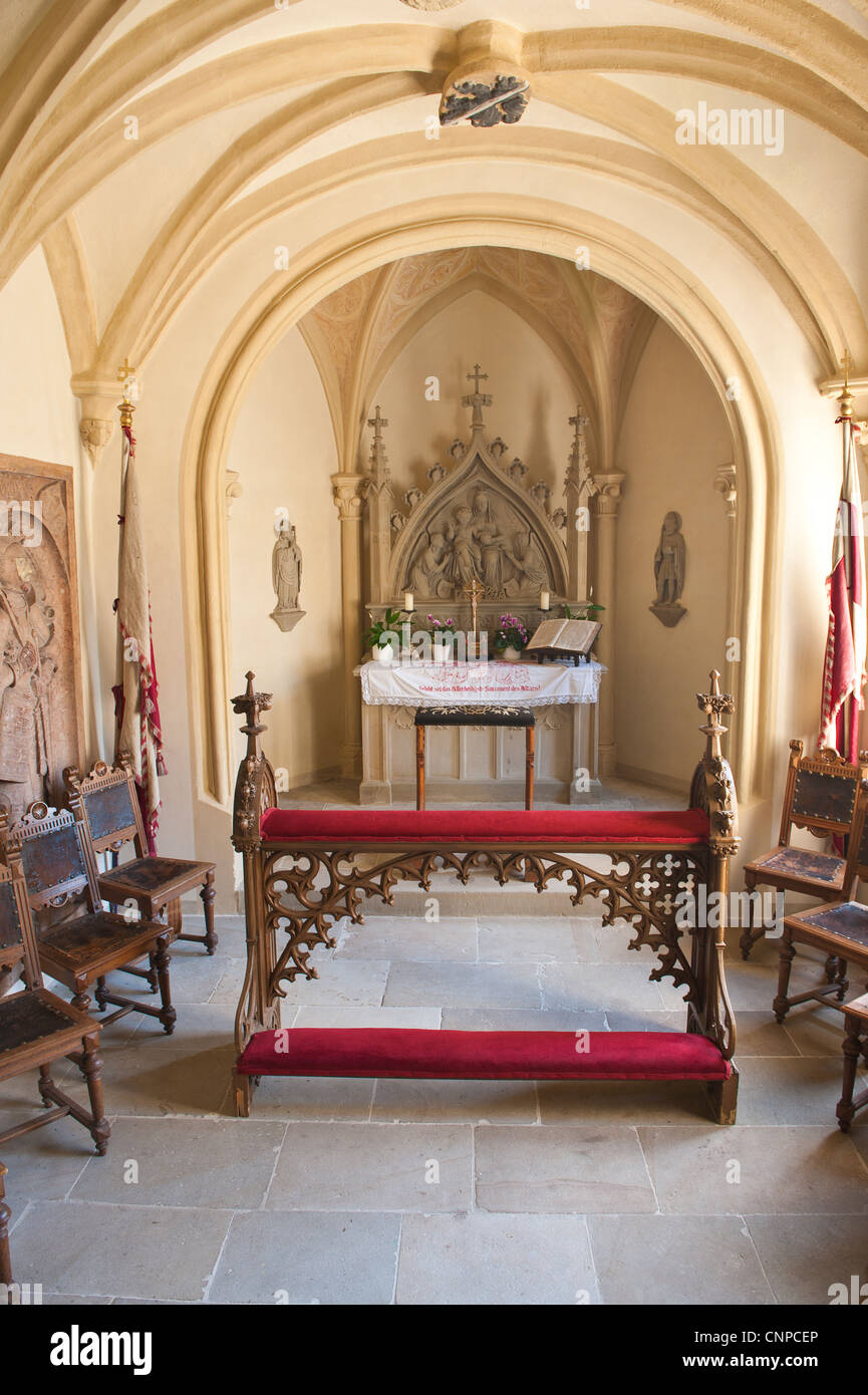Chapel in Altenburg Castle near Bamberg, Germany Stock Photo - Alamy