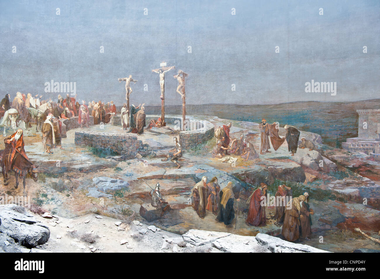 The Jerusalem Panorama Crucifixion of Christ Museum in Altoetting ...