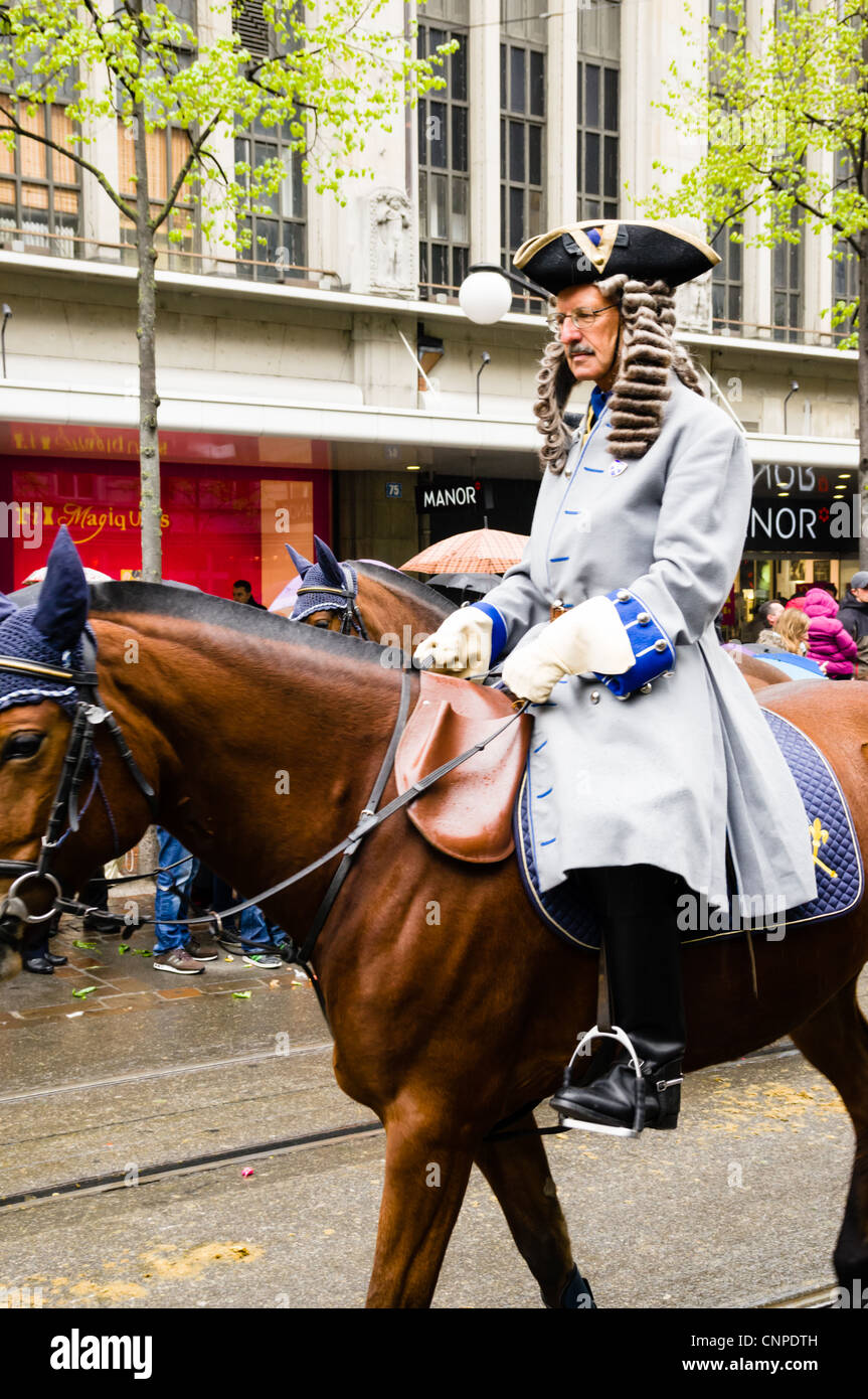 Sechseläuten is a traditional spring festival in Zurich, usually taking ...