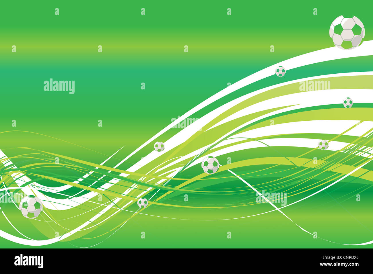 Green background - football Stock Photo - Alamy