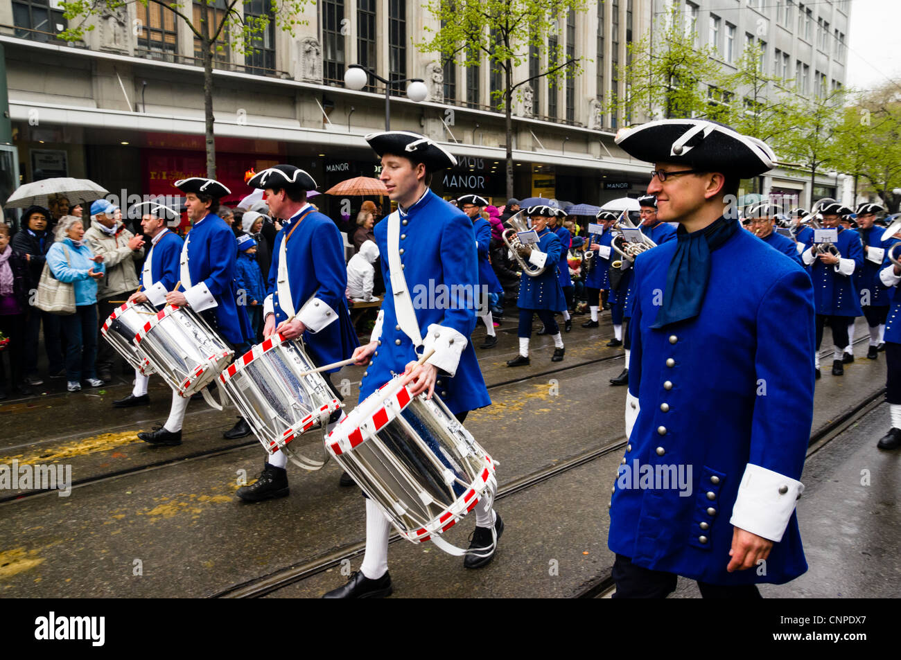 Sechseläuten is a traditional spring festival in Zurich, usually taking ...