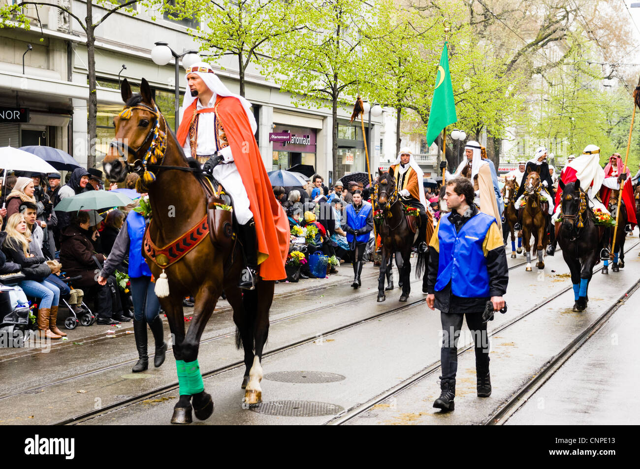 Sechseläuten is a traditional spring festival in Zurich, usually taking ...