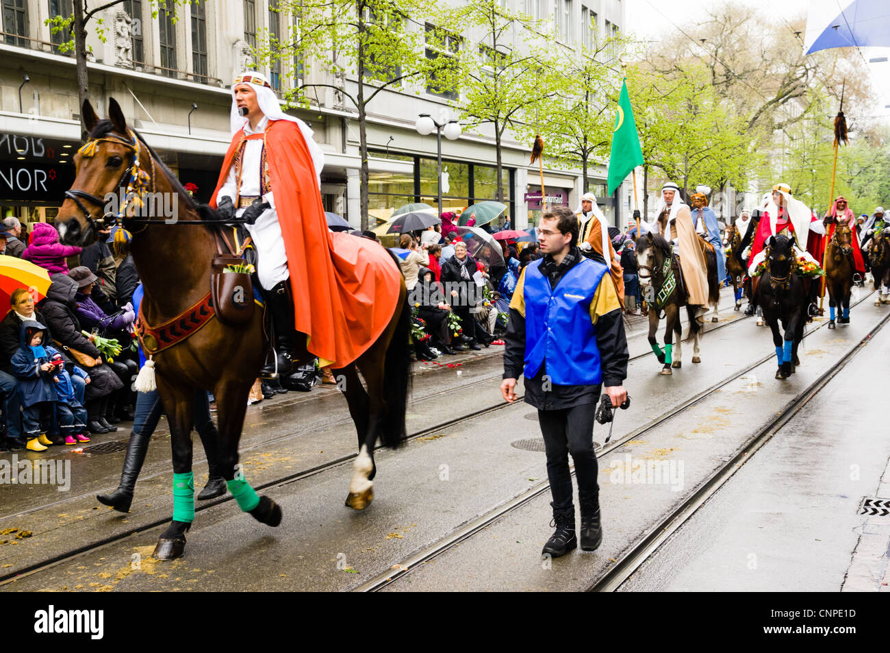 Sechseläuten is a traditional spring festival in Zurich, usually taking ...