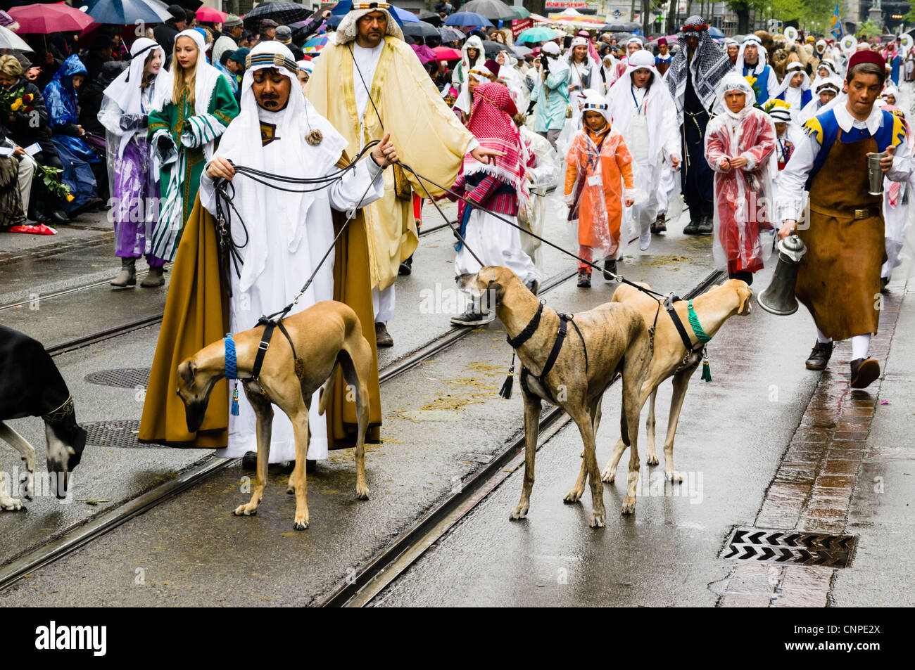 Sechseläuten is a traditional spring festival in Zurich, usually taking ...