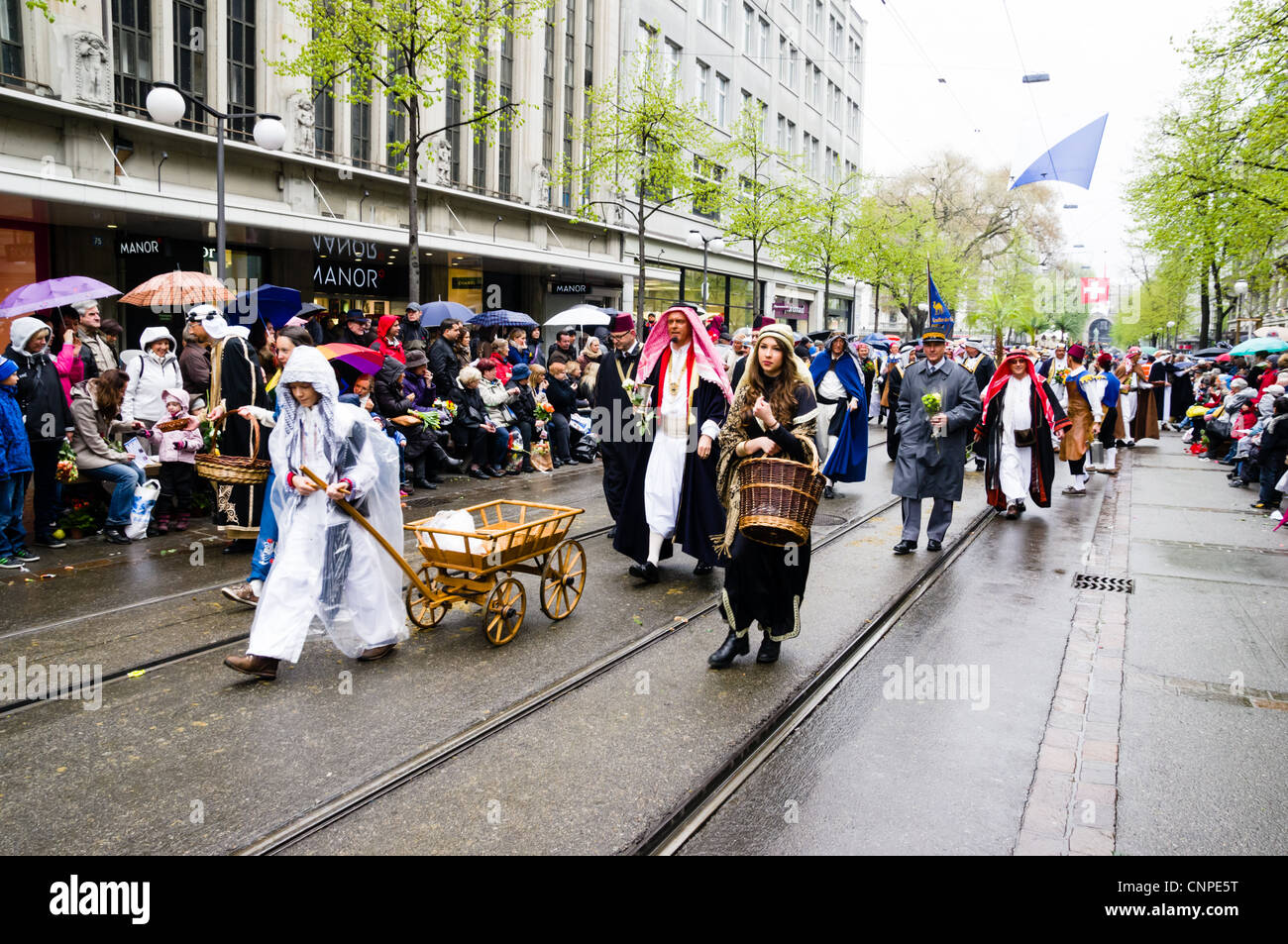 Sechseläuten is a traditional spring festival in Zurich, usually taking ...