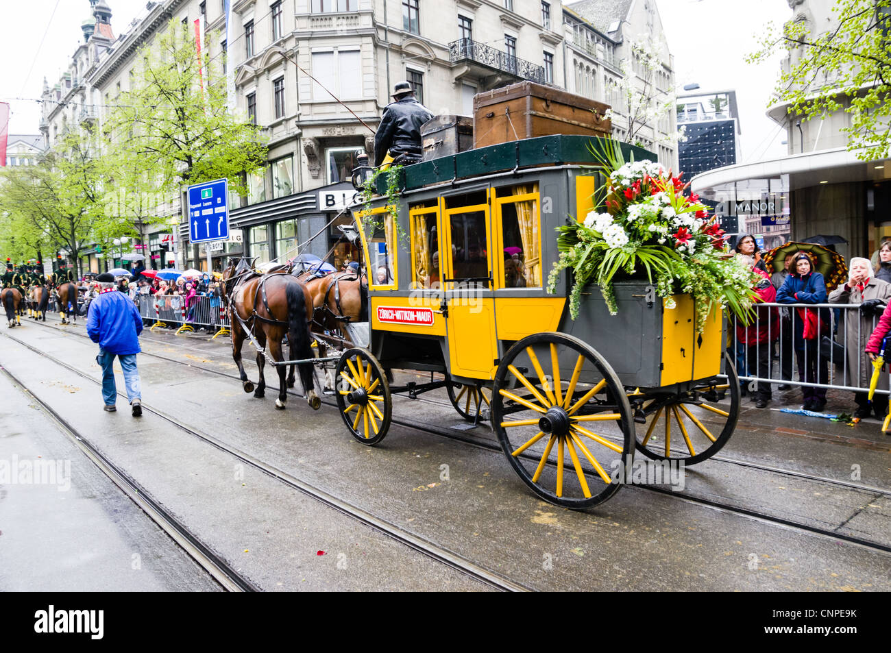 Sechseläuten is a traditional spring festival in Zurich, usually taking ...