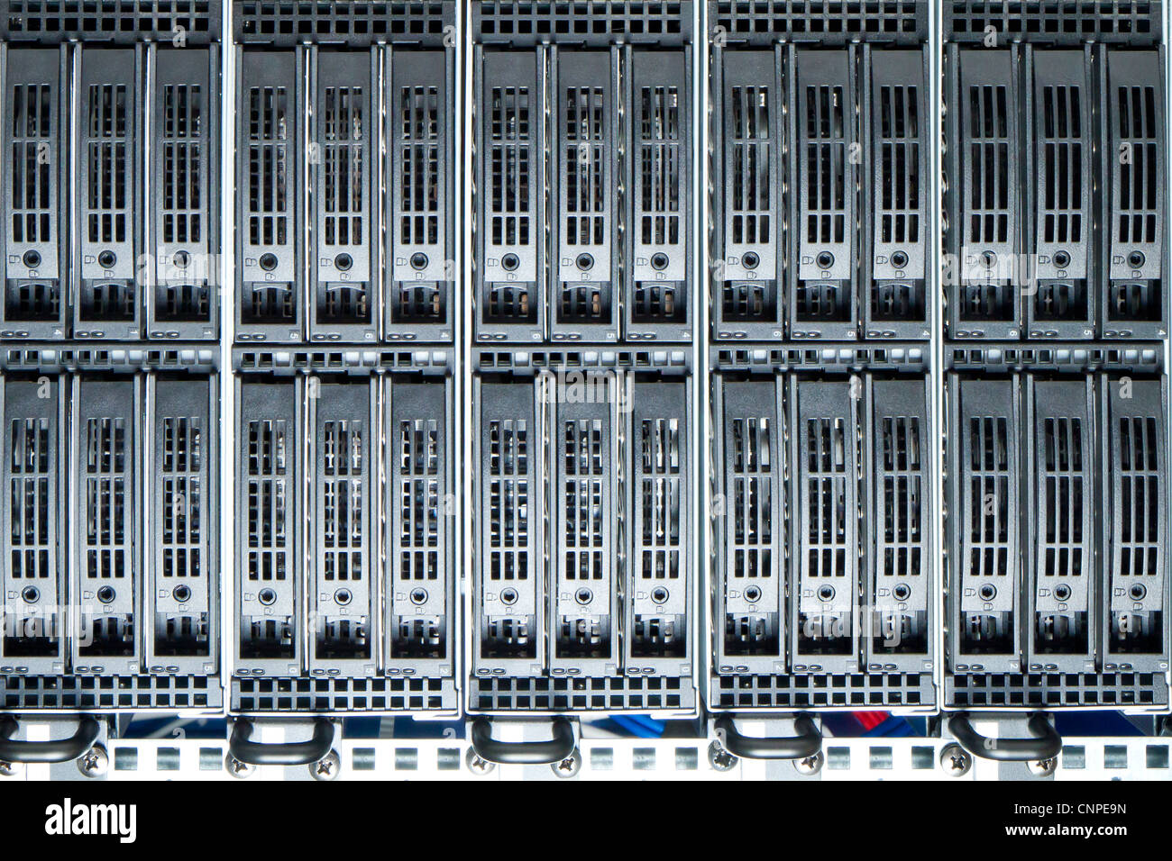 Data center with hard drives Stock Photo - Alamy