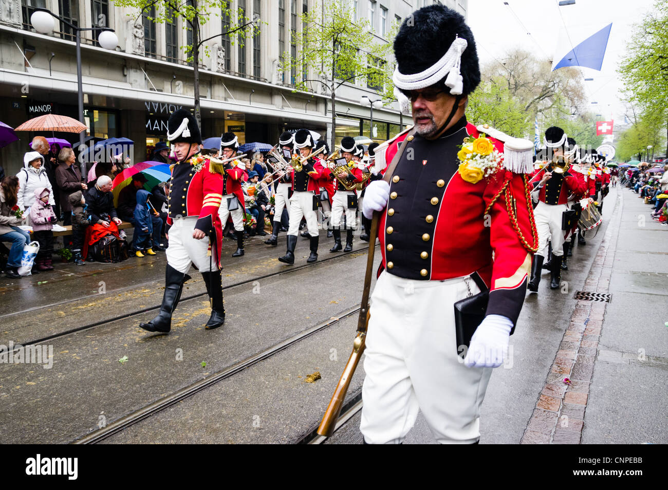 Sechseläuten is a traditional spring festival in Zurich, usually taking ...