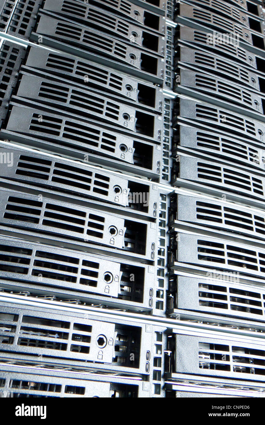 Data center with hard drives Stock Photo - Alamy