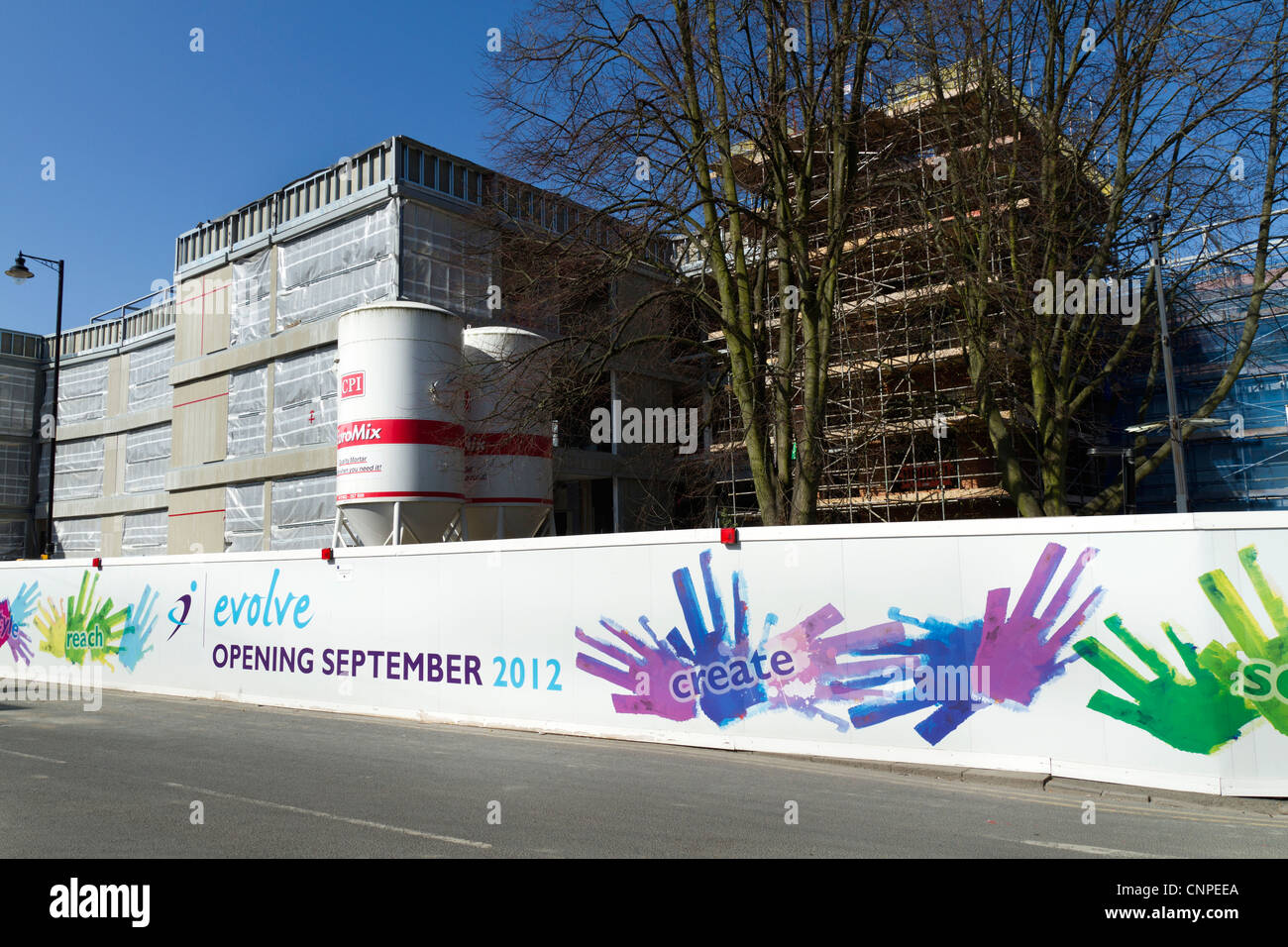 The new Dudley College being built Stock Photo - Alamy