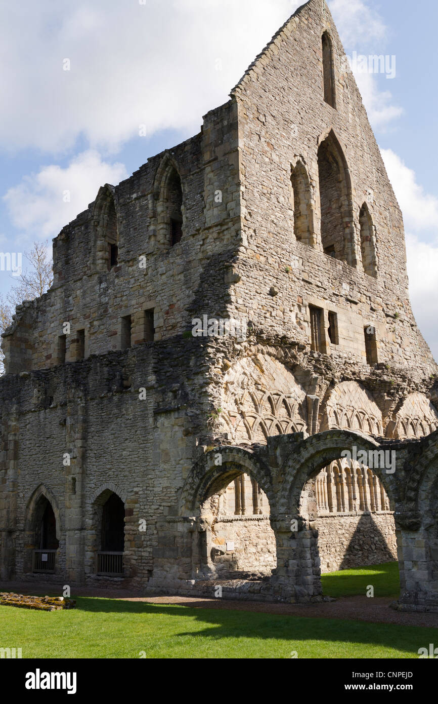The Priory ruins in Much Wenlock now managed by English Heritage Stock ...