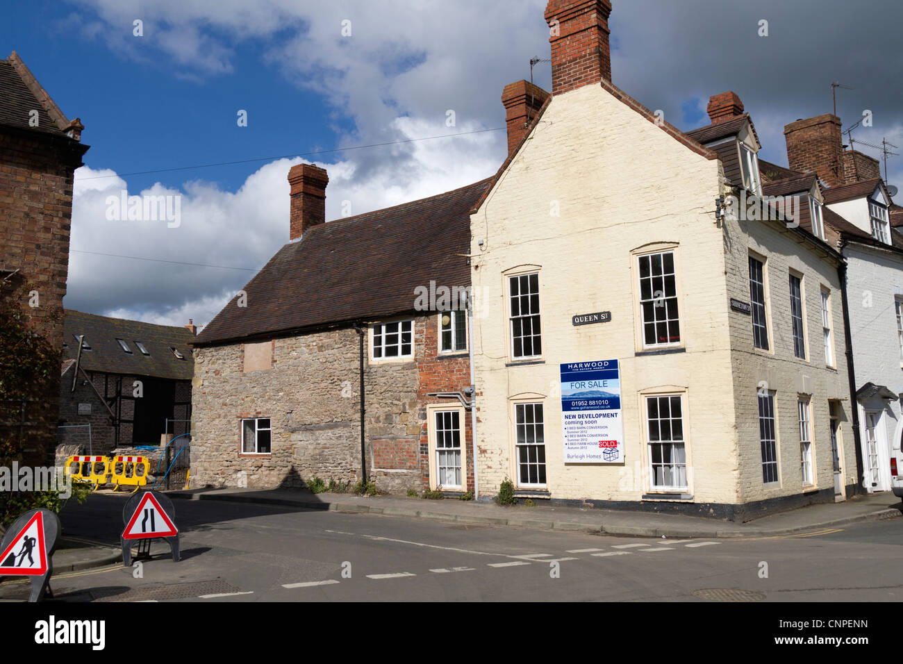 Village housing development hi-res stock photography and images - Alamy