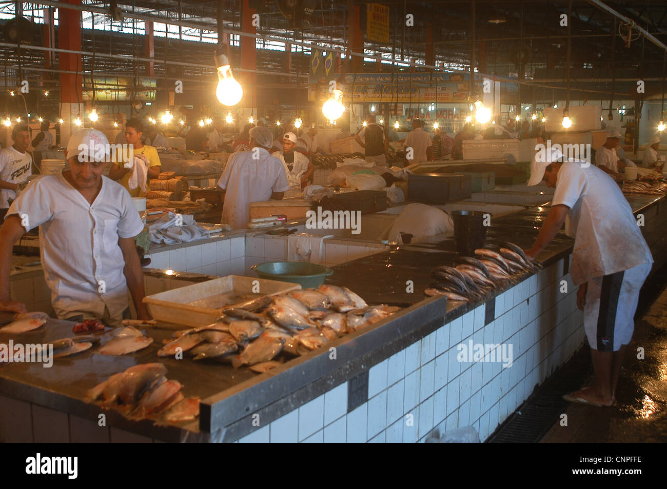 Manaus fish market hi-res stock photography and images - Alamy