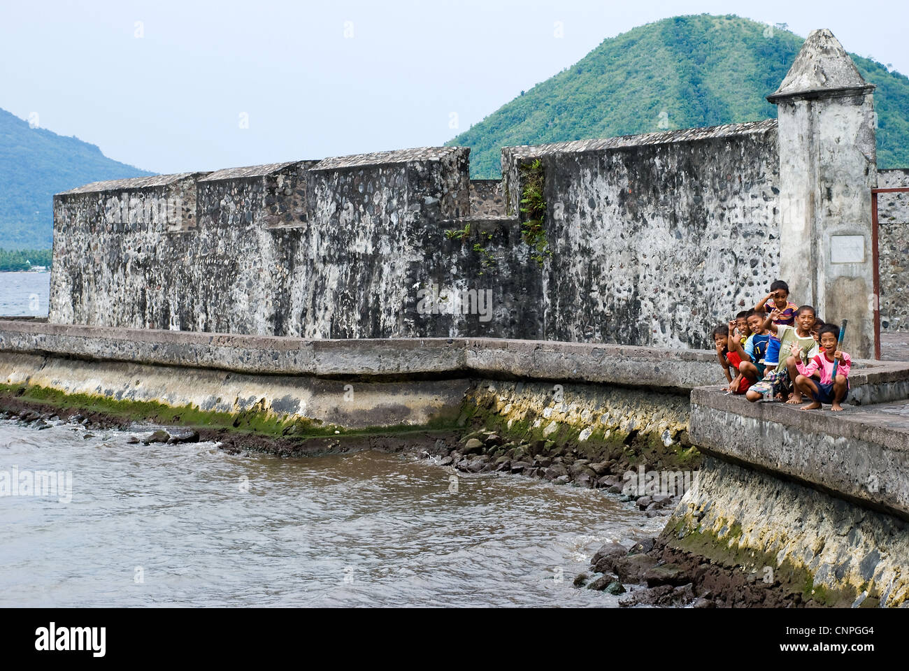benteng kalamata kota ternate, indonesia Stock Photo - Alamy
