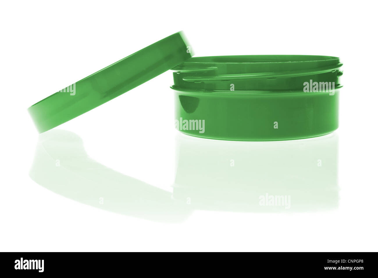 cosmetic cream in container isolated on white background Stock Photo ...