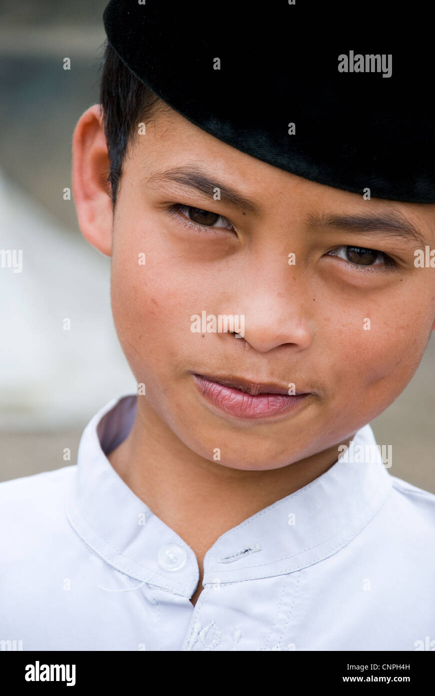 islamic boy lombok indonesia Stock Photo - Alamy