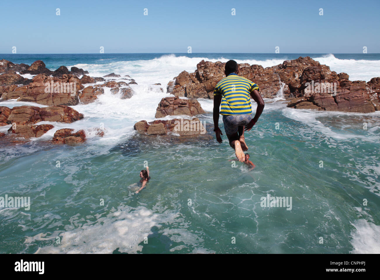 Indian ocean pier hi-res stock photography and images - Alamy
