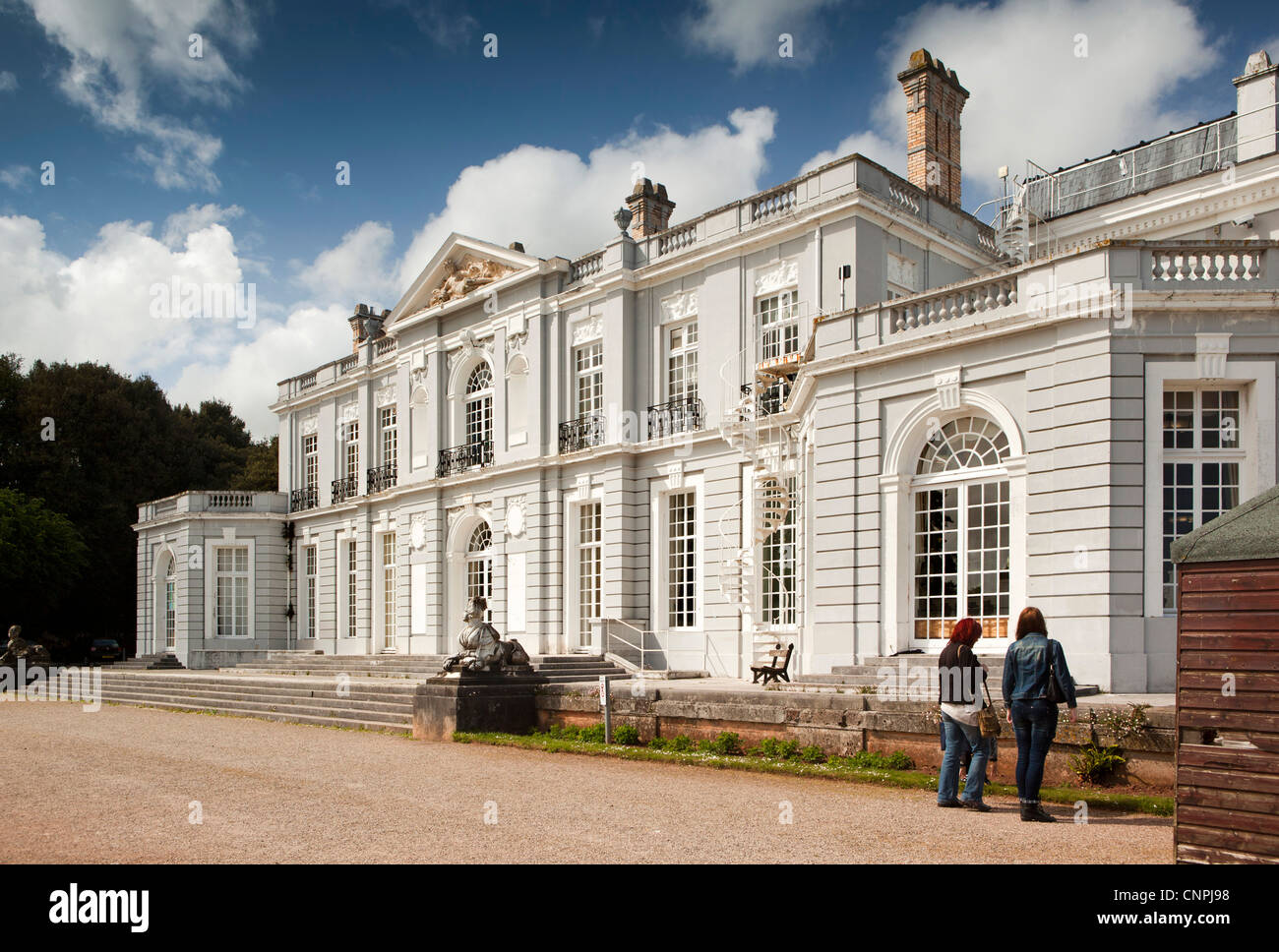 UK, England, Devon, Paignton, Oldway Mansion, former home of Singer ...