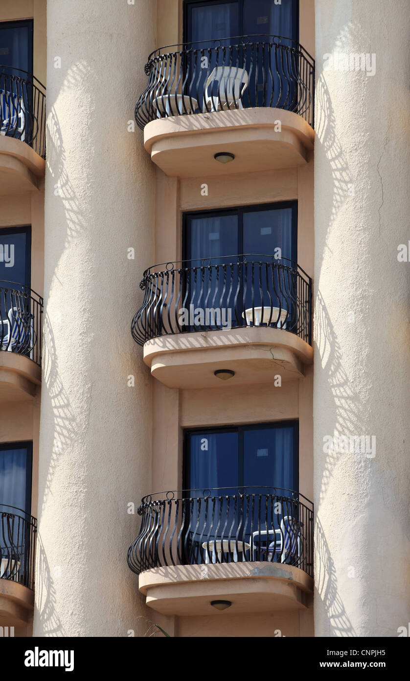 Decorative wrought iron balconies hi-res stock photography and images ...