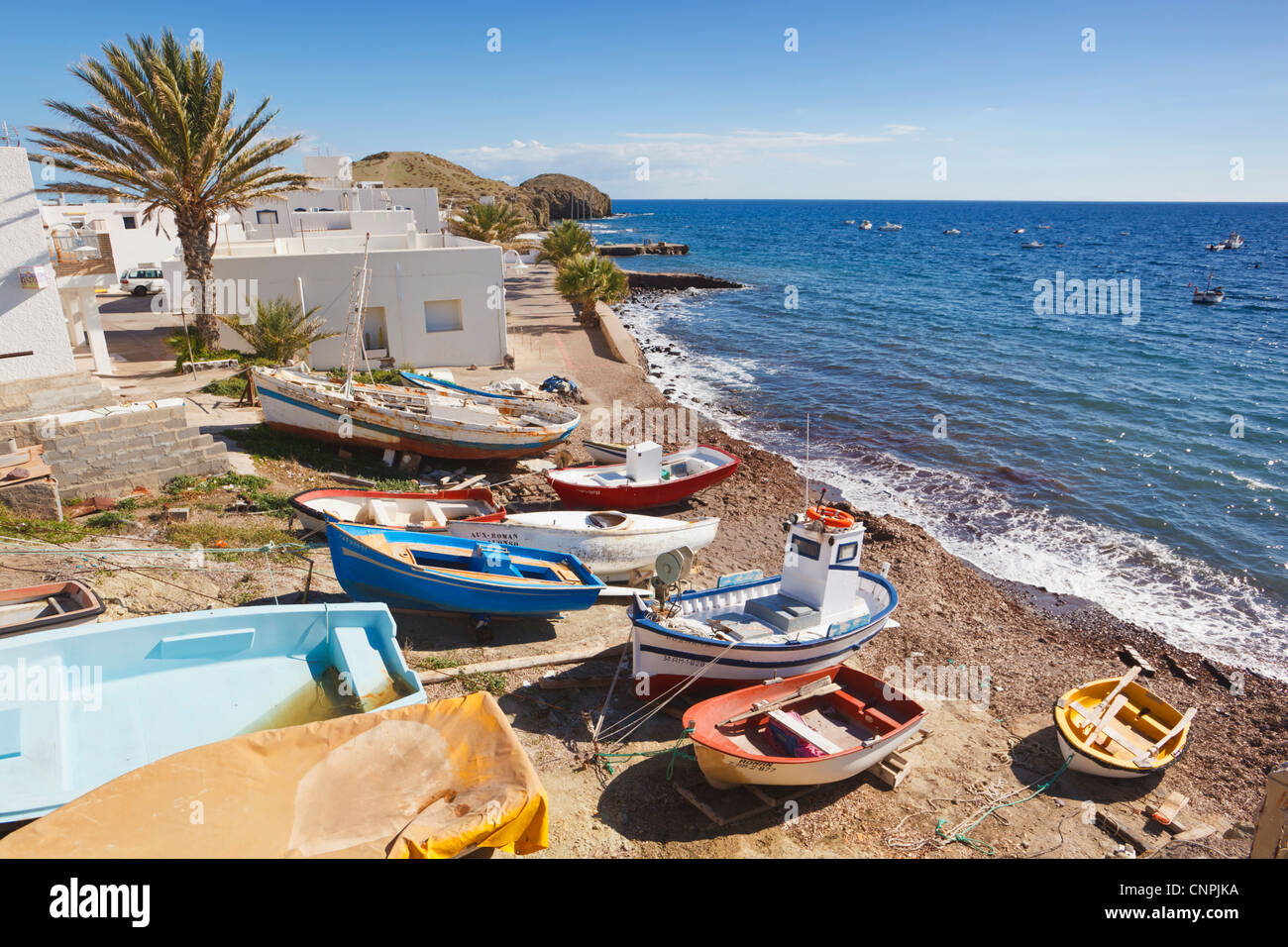 La Isleta del Moro also known as La Isleta, Cabo de Gata-Nijar Natural ...