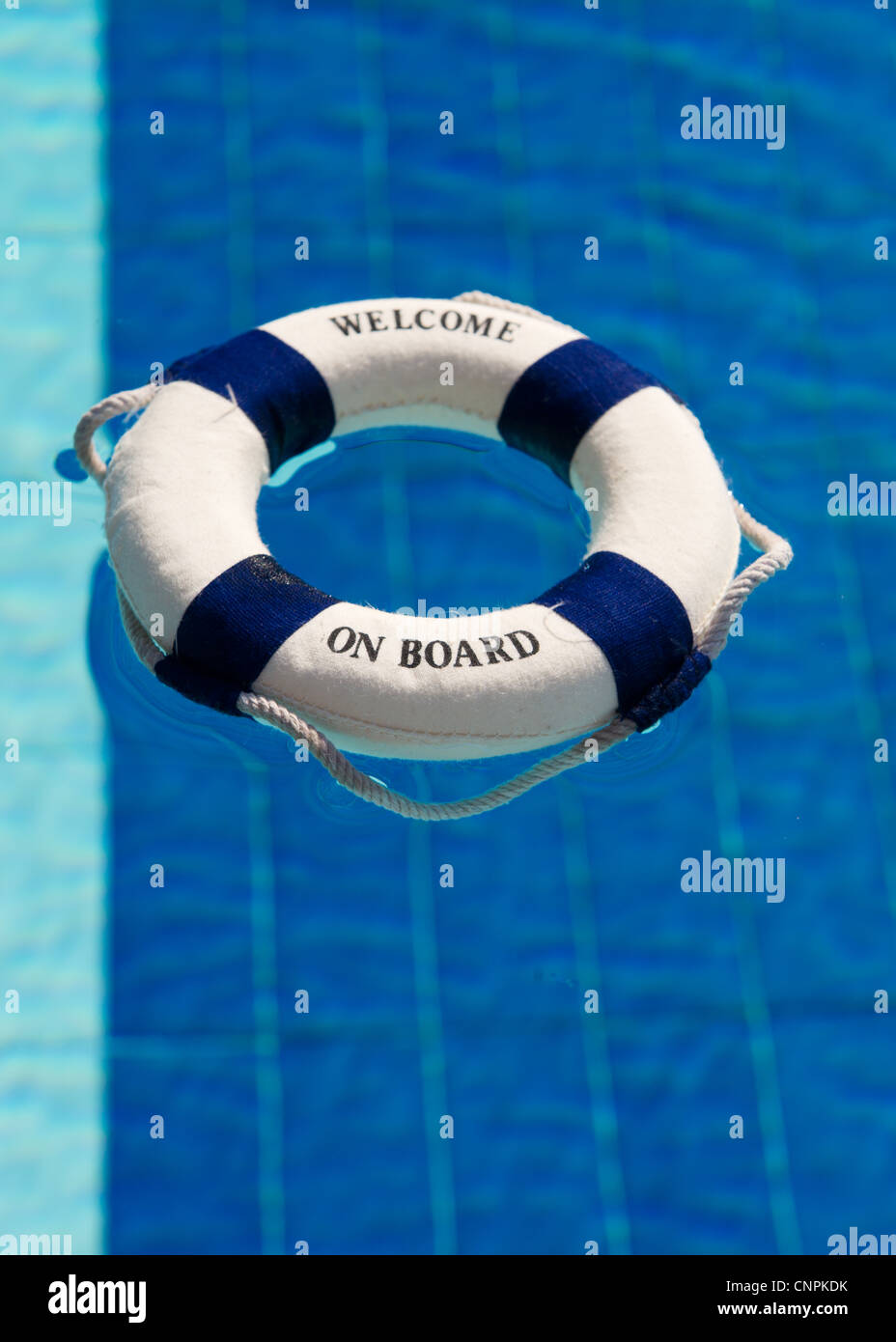 Life buoy in swimming pool hi-res stock photography and images - Alamy
