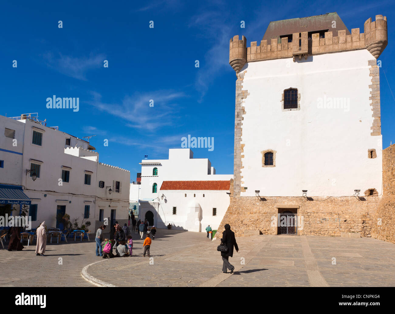Asilah (also Assilah, or Arzila), Morocco. The Portuguese built Al ...
