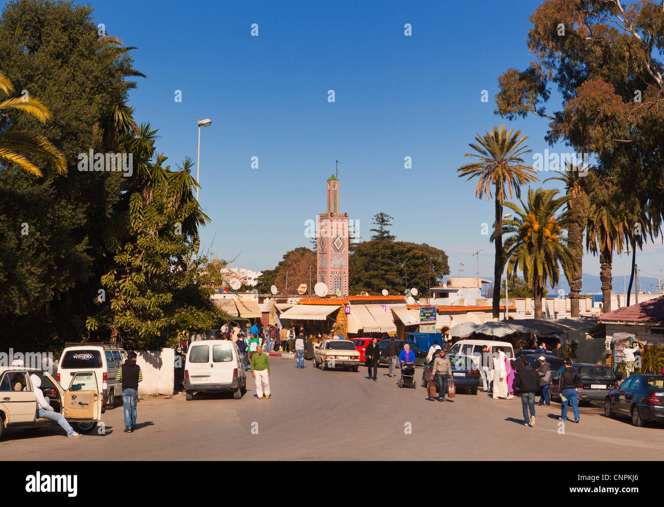 Le grand socco square tangier morocco hi-res stock photography and ...