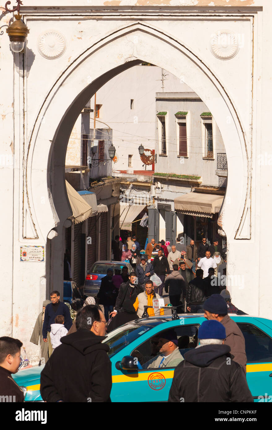 Morocco tangier kasbah gate hi-res stock photography and images - Alamy