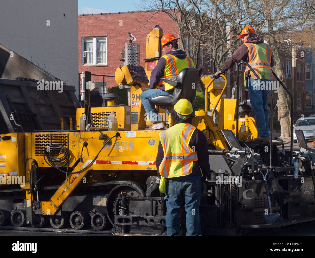 taring road in Brooklyn New York Stock Photo - Alamy